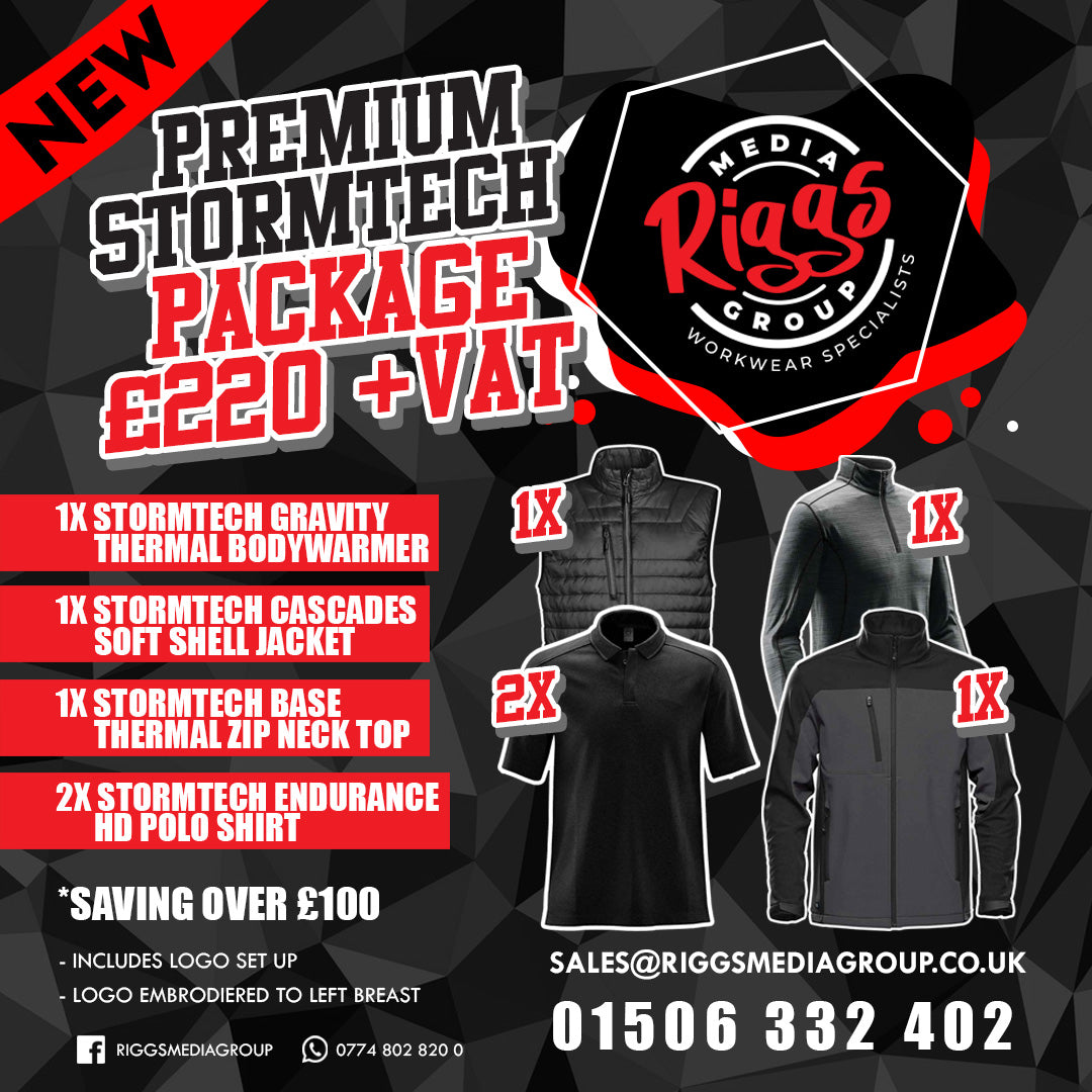PREMIUM STORMTECH PACKAGE £220 – Riggsmediagroup Ltd