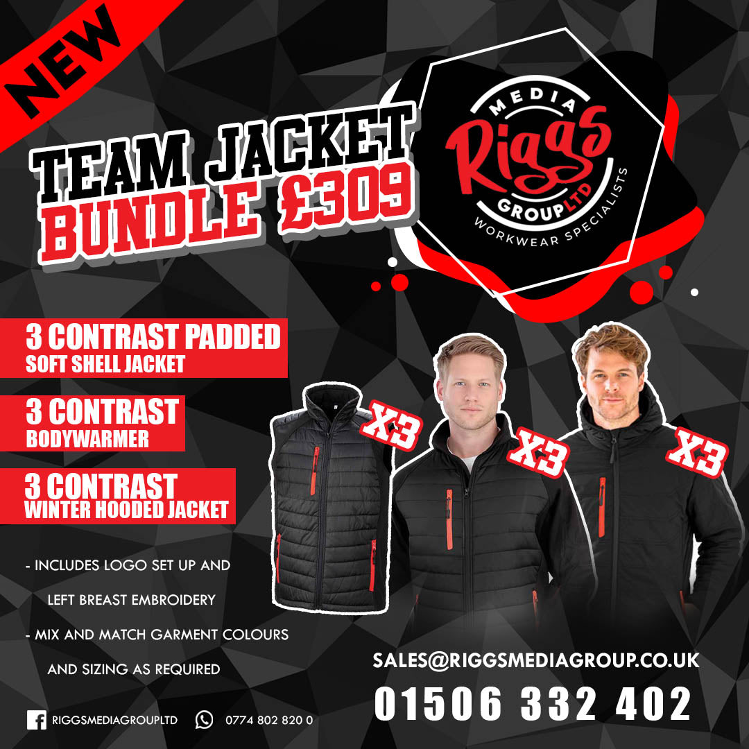 Team Winter Jacket Package £309 – Riggsmediagroup Ltd